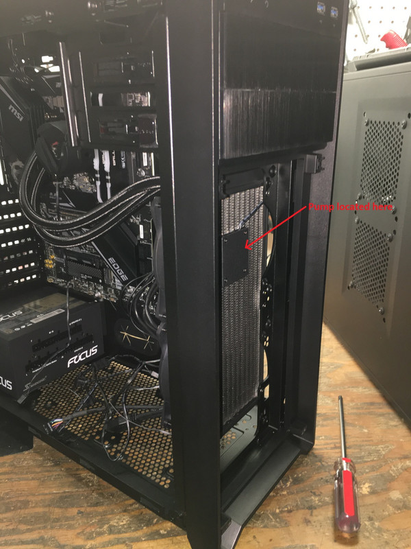 Help with mounting MSI MAG Coreliquid 240r AIO cooler : r/buildapc