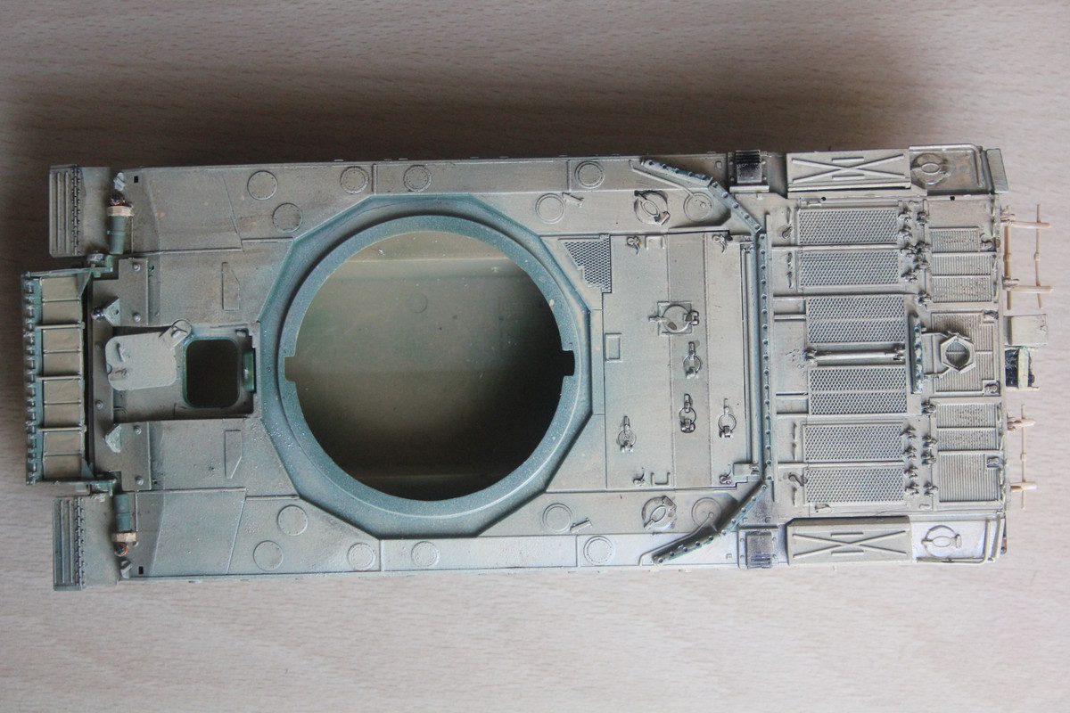 Trumpeter Challenger 2 Desert - Work in Progress - Armour ...