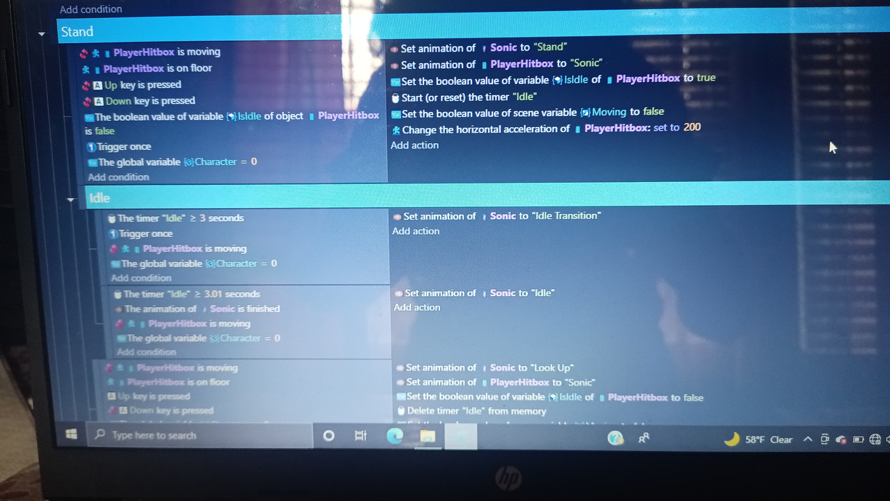 A problem with Idle Tracker behavior : r/gdevelop