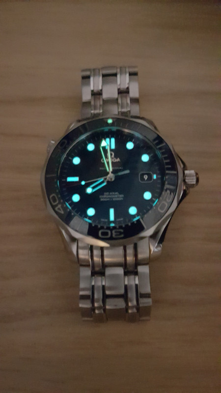 Refreshing Lume on an Omega SM Diver 300M? : r/OmegaWatches
