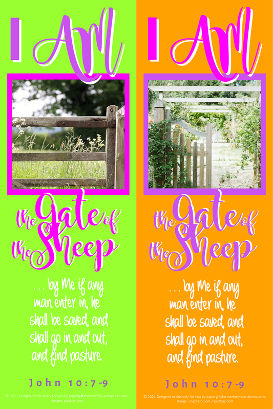 PGFE I AM The Gate Bookmark 4x6 — Postimages