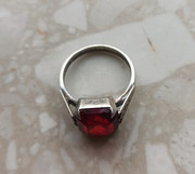 Soviet 875 silver ring - www.925-1000.com