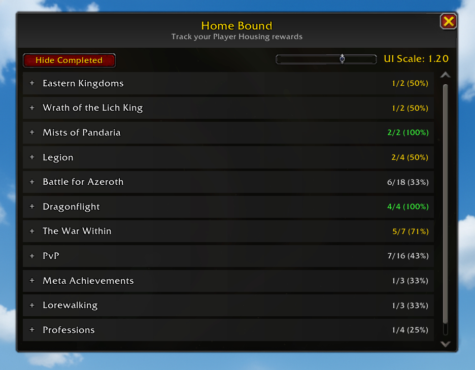 GitHub - st182dt/homebound: Your ultimate companion for collecting housing rewards in World of ...