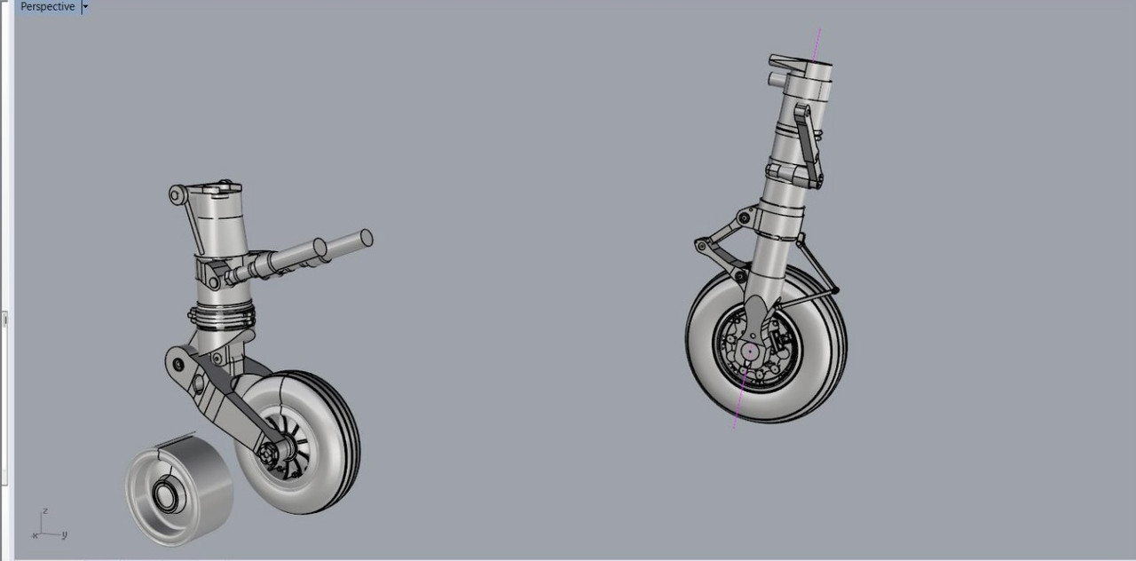 1/48 - Supermarine Scimitar by DB Model Kits (DBMK) - 3D renders+3D ...
