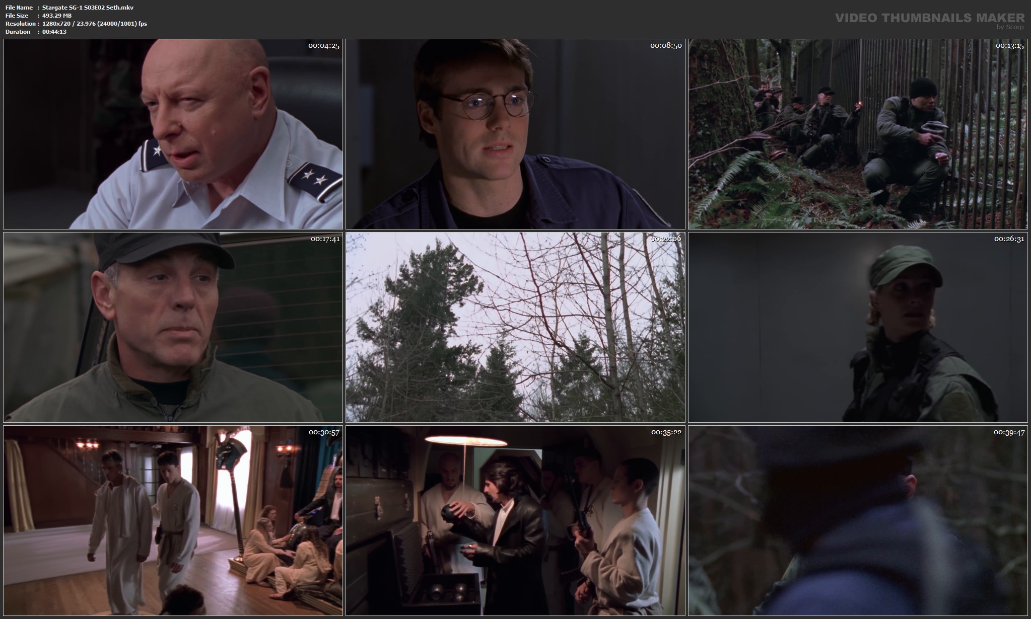 Stargate SG 1 S03 E02 Seth mkv — Postimages
