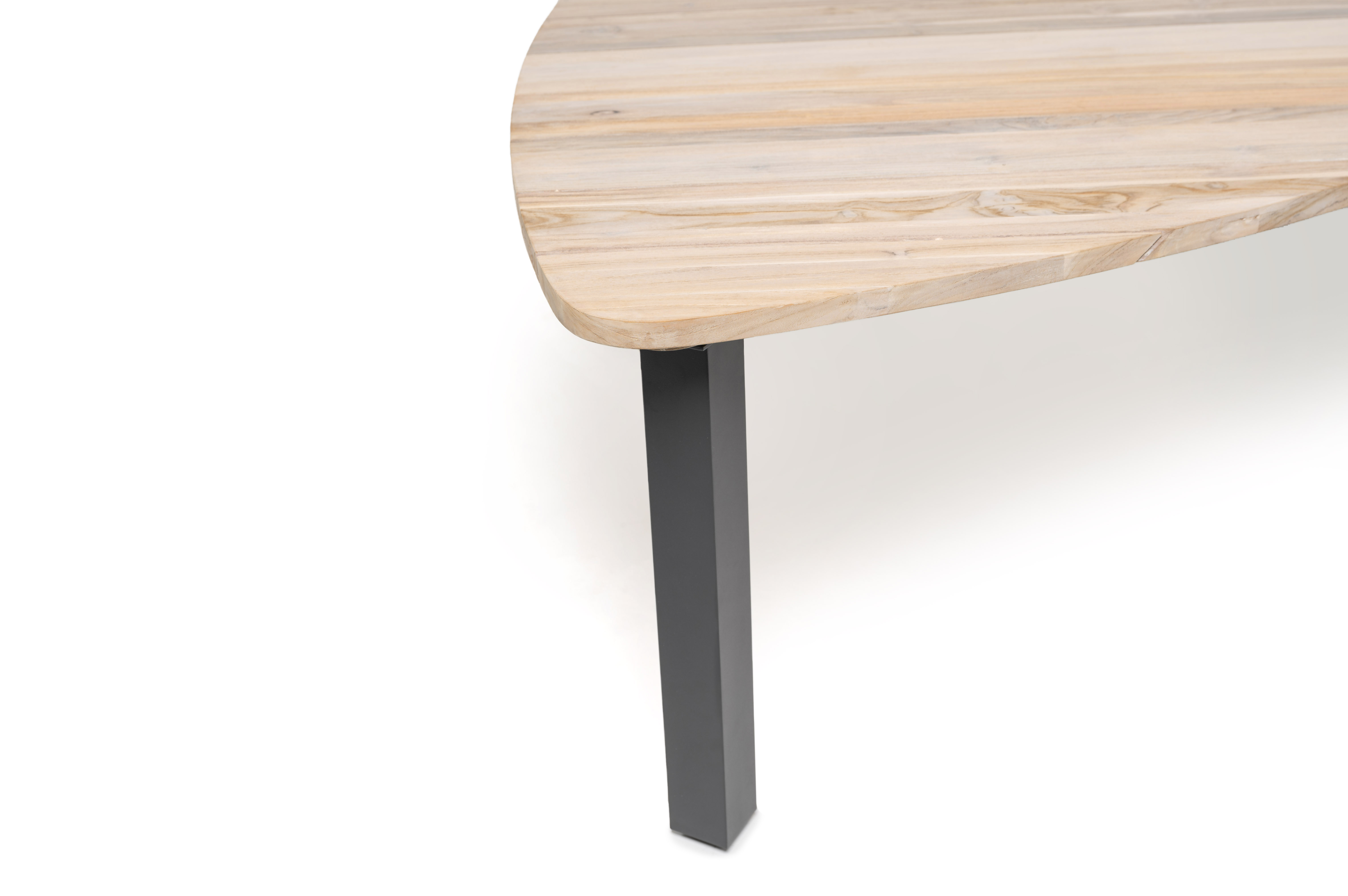 ALPEN TRIANGLE DINING TABLE TEAK TOP 3 — Postimages