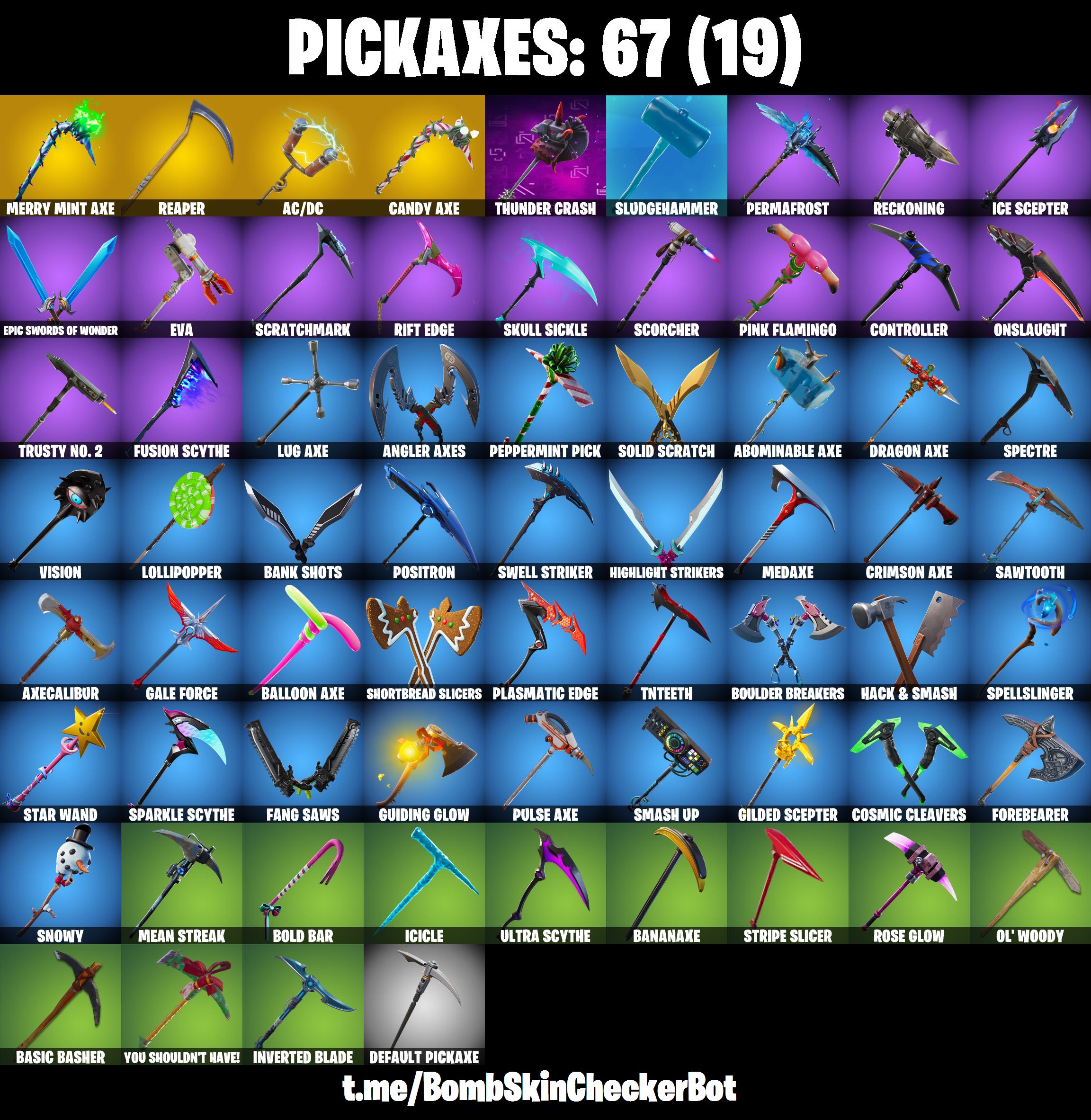 pickaxes — Postimages