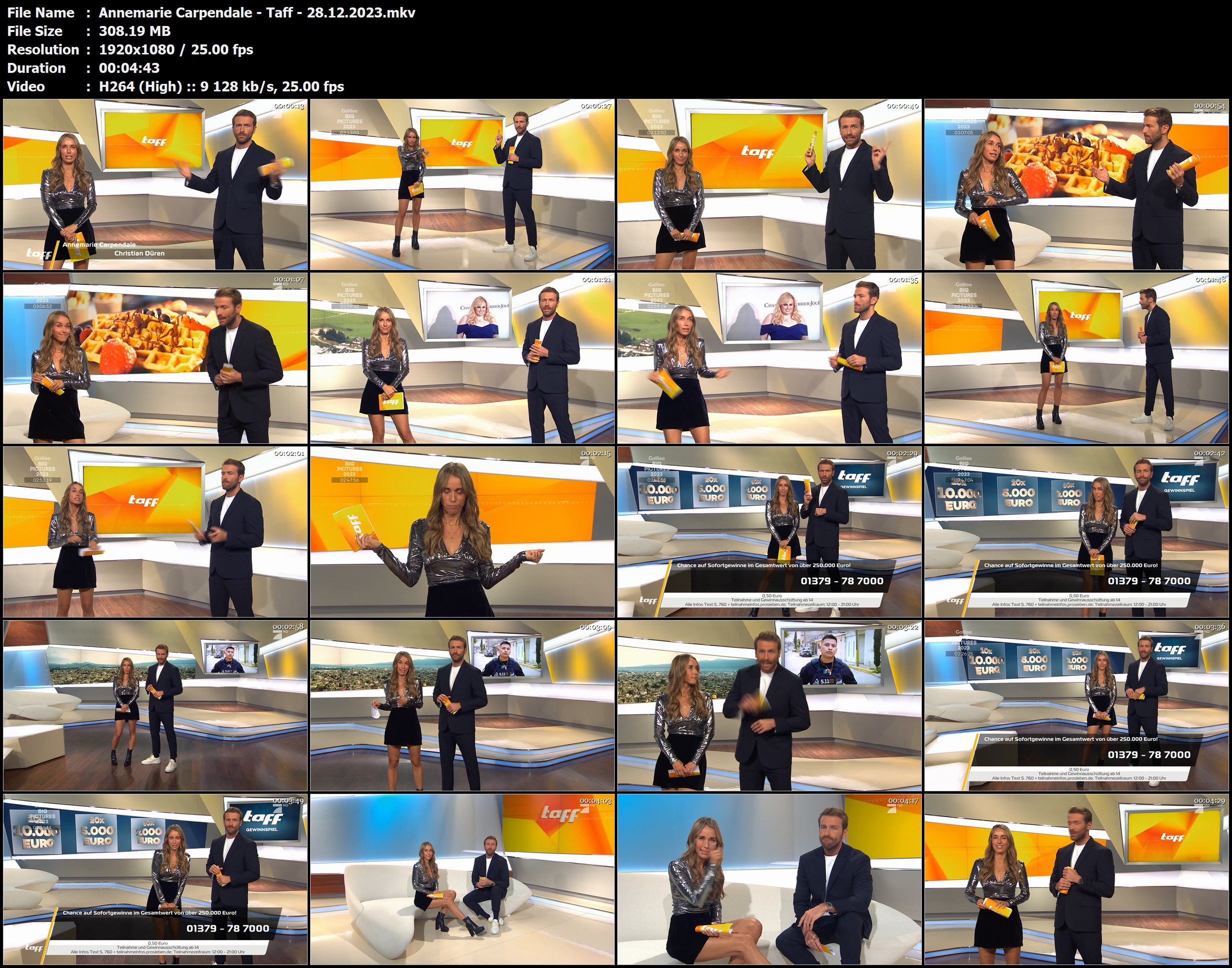 Annemarie Carpendale Taff 28 12 2023 — Postimages