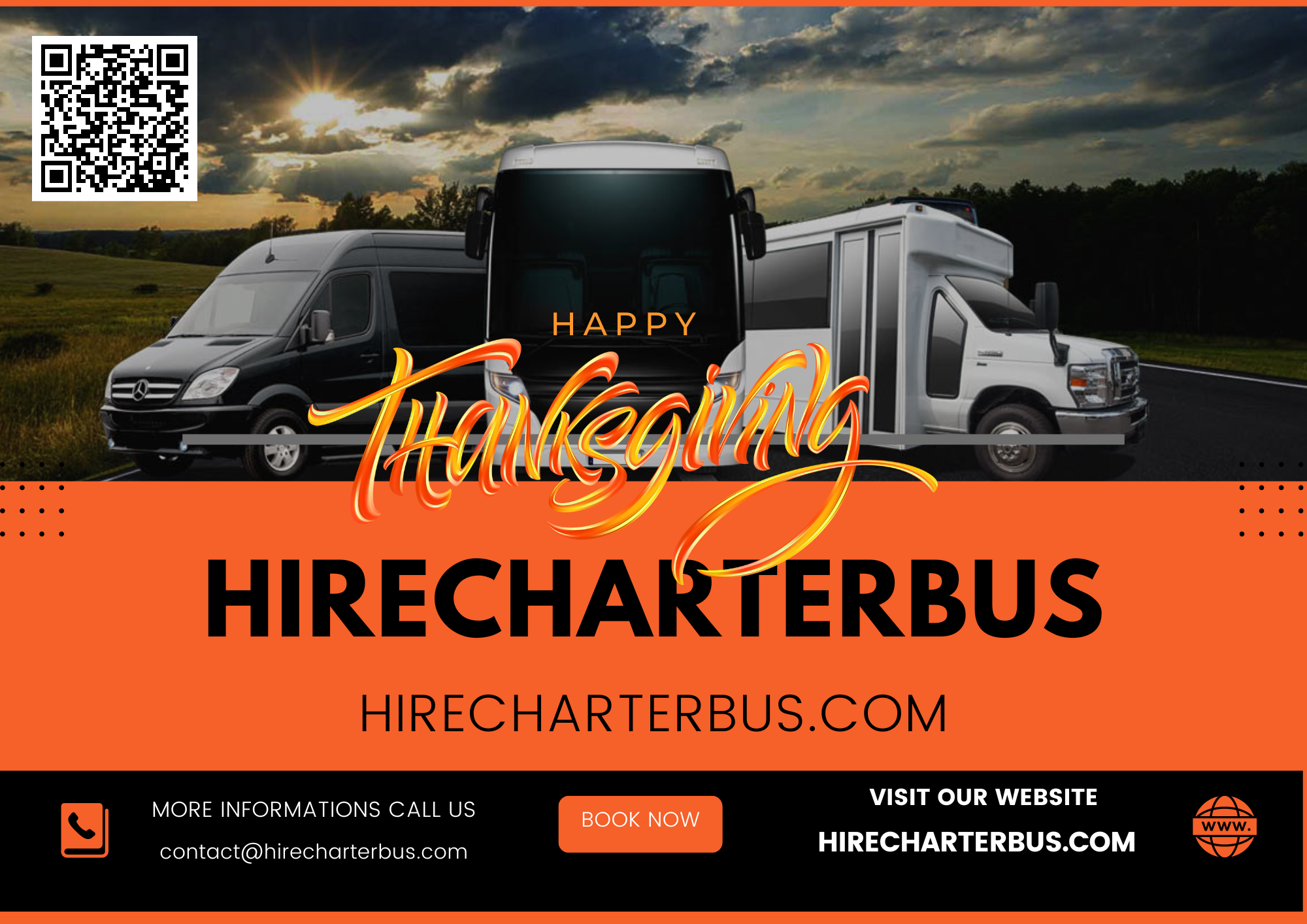 Hire Charter Bus Rental for Thanksgiving Day — Postimages
