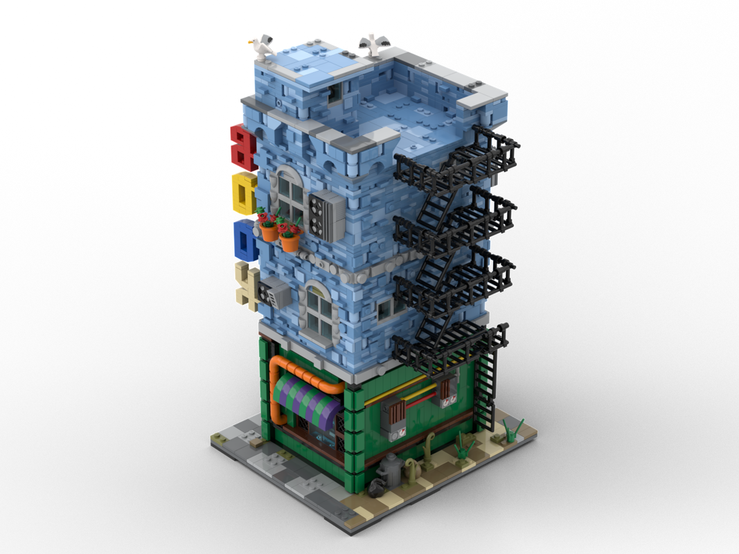 LEGO MOC-150357 Bookstore by legoprofi | Rebrickable - Build with LEGO