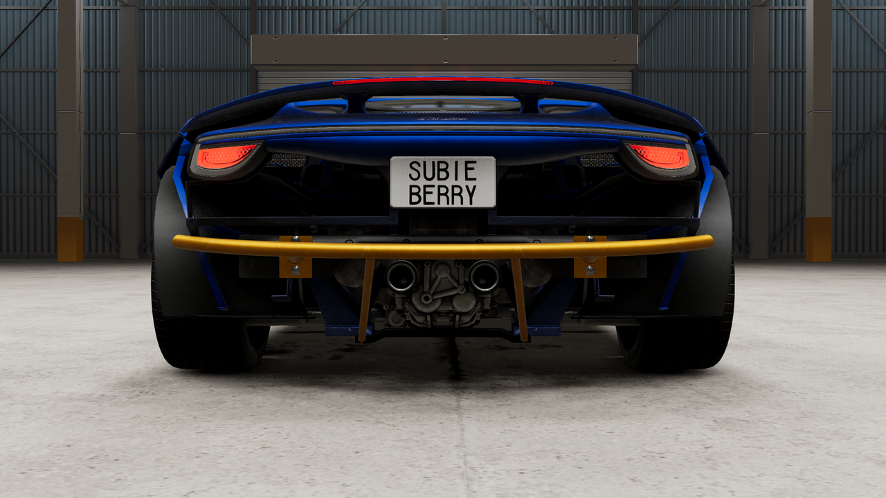 Scintilla Alternate Cut Rear Bumpers | BeamNG