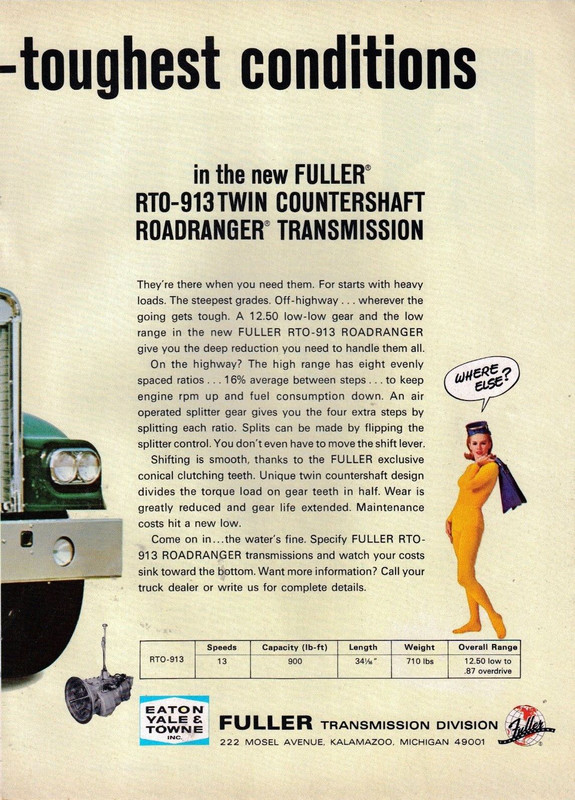 KW '67 W 900 Roadranger RTO 913 New Fuller Transmission 3 — Postimages