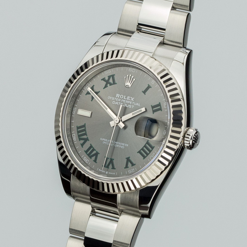 Rolex Datejust 41 ref 126334 Wimbledon 4 — Postimages