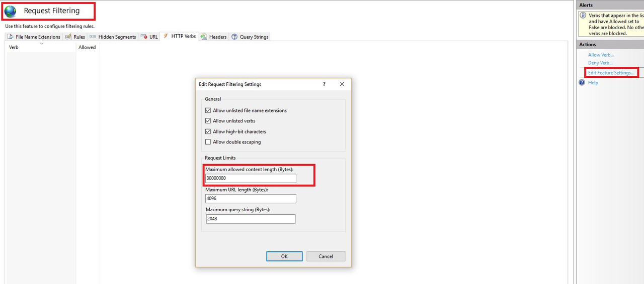 C 403 Forbidden Error Iis 100 Fails If Content Length 102400 Stack Overflow