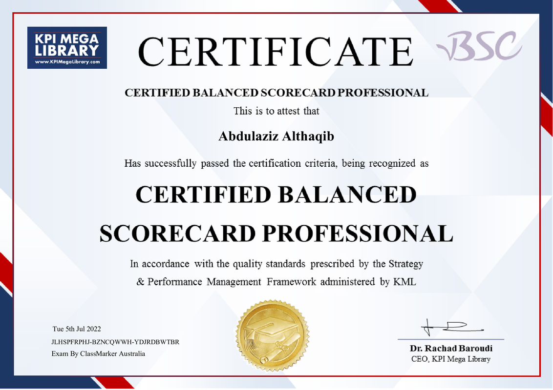 Abdulaziz ALThaqib, PMP® ,C-KPIPP,CSP,CBSCP - Misk Foundation | LinkedIn