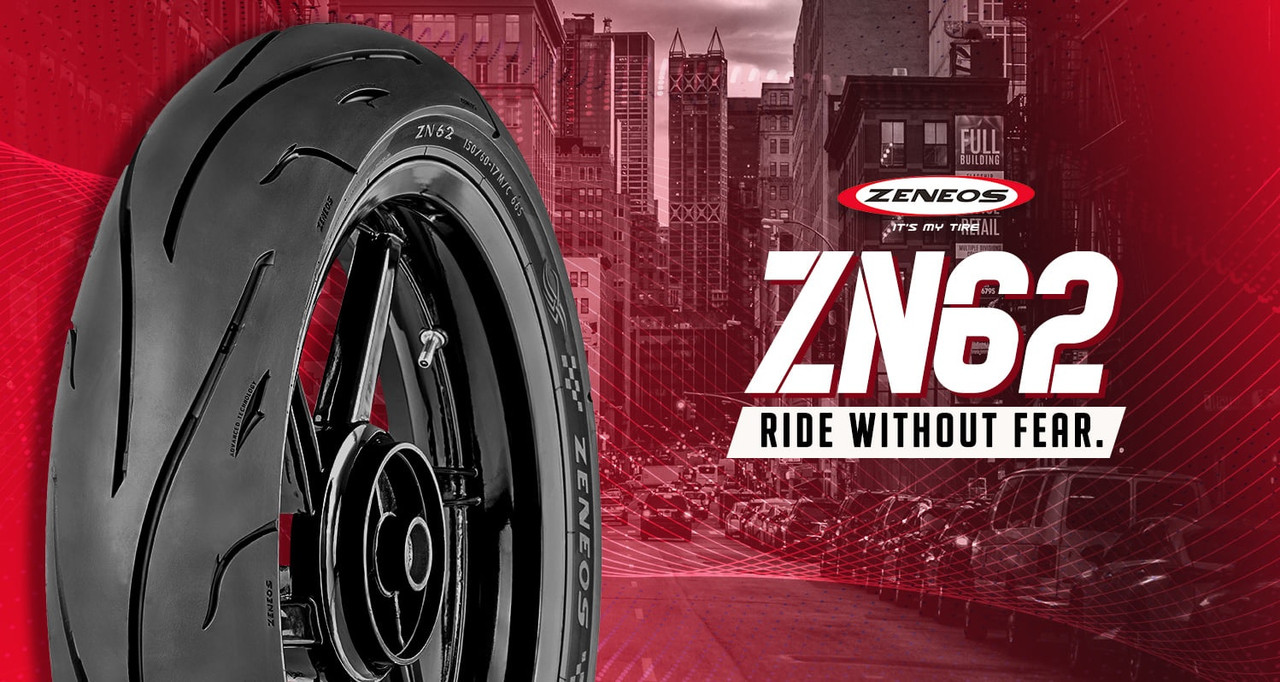 Jual ZENEOS ZN62 Paket Ban 120/70-17&150/60-17Ban Motor Tubeless di ...