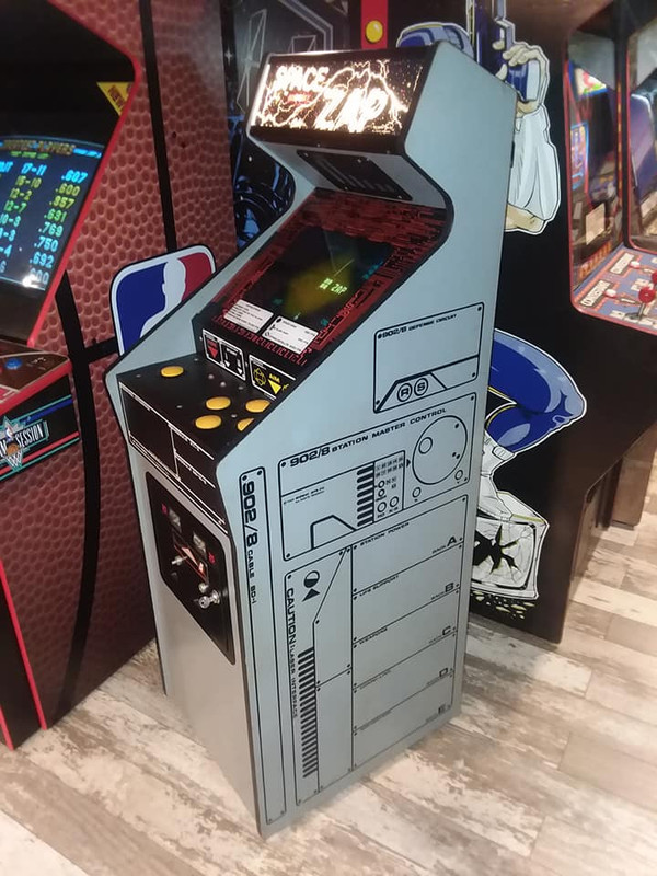 SOLD - GAME - Gorgeous Space Zap Cabaret, $1200 | Museum of the Game ...