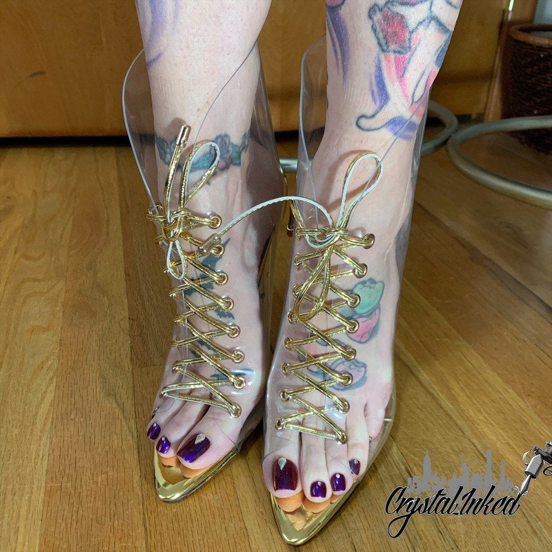 Crystal Inked Feet 4975189 — Postimages