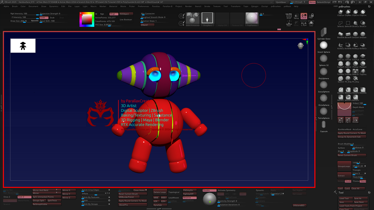 Download Pixologic ZBrush 2025.0.0 x64 full license