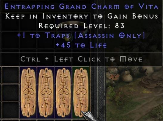 4 X Matching +45 Life Trap Gcs - Topic - d2jsp