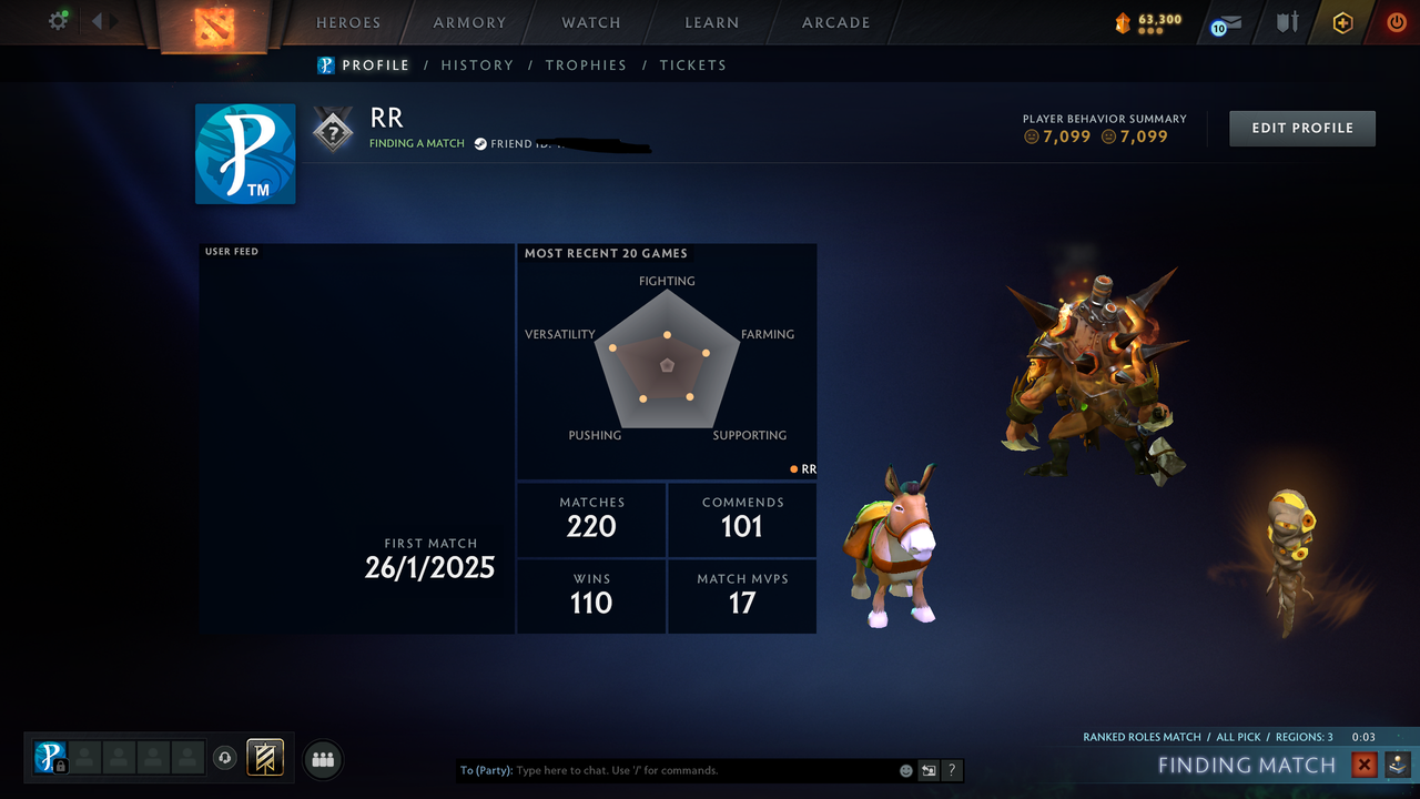 Buy #919【Crusader 2 EX】【1600 EX MMR】【7000 behavior】【Instant Delivery ...