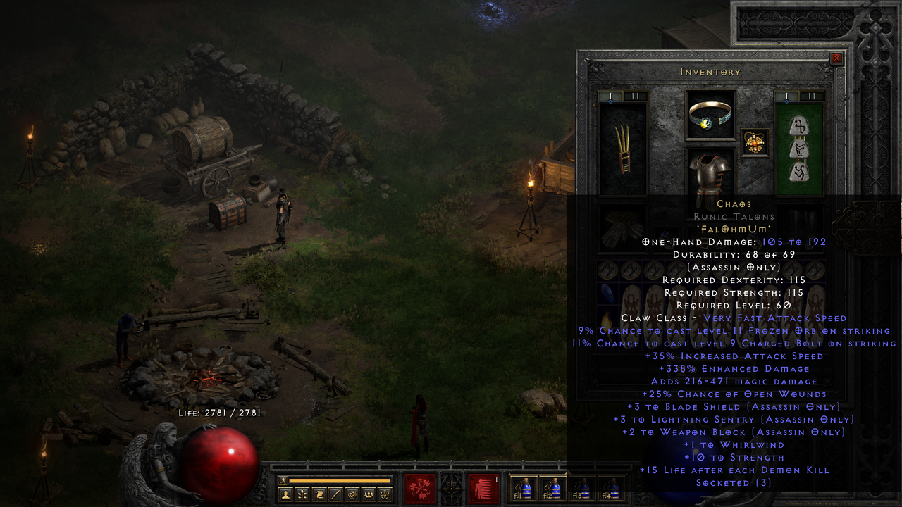 Runic Talons Chaos 338 Ed / 3 Ls / 3 Bs / 2 Wb - Topic - d2jsp