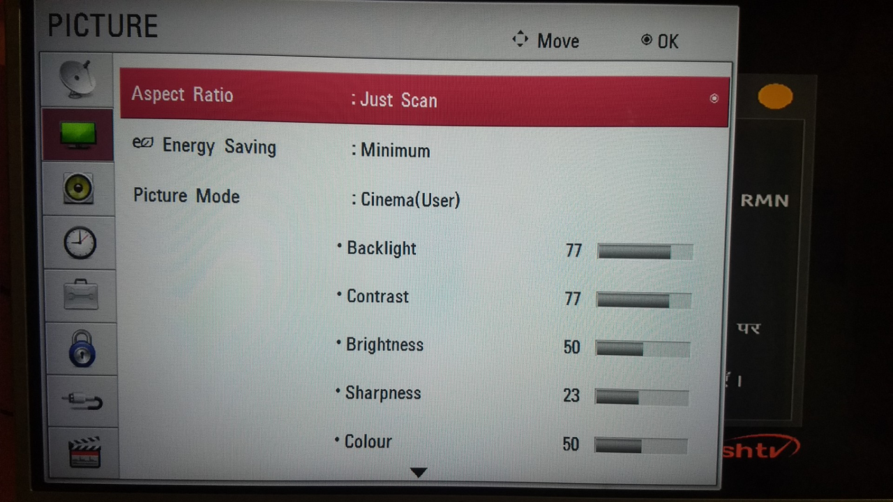 Seeking Help - Picture Settings for HD Ready TV | DreamDTH Forums
