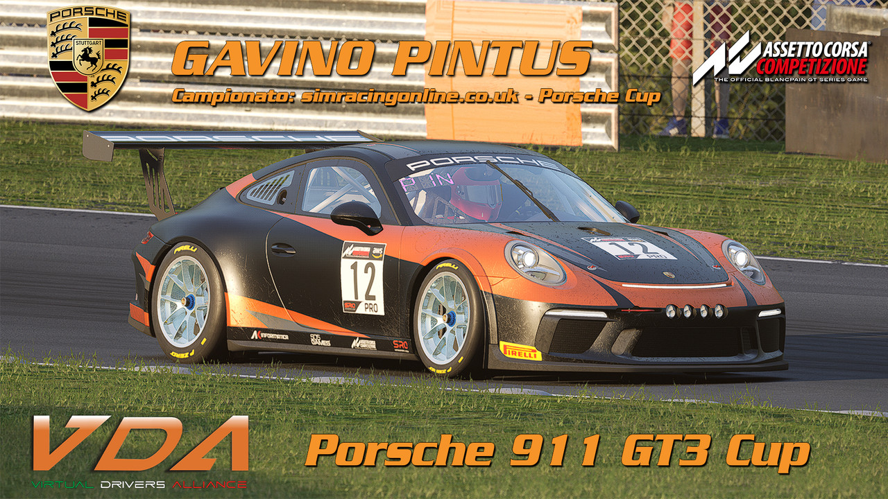 VDA Vincitore Gavino Porsche Cup — Postimages