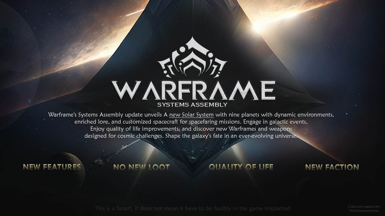 Warframe: Systems Assemble Update Fanart - Fan Concepts - Warframe Forums