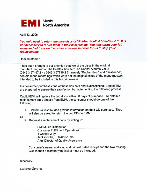 The Beatles - Capitol Albums Vol 1 & 2 v The US albums box sets. | Page ...