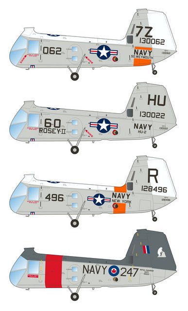 1/48 - Piasecki HUP-1 Retriever & HUP-2/H-25 Army Mule by AMP - HUP-1 ...