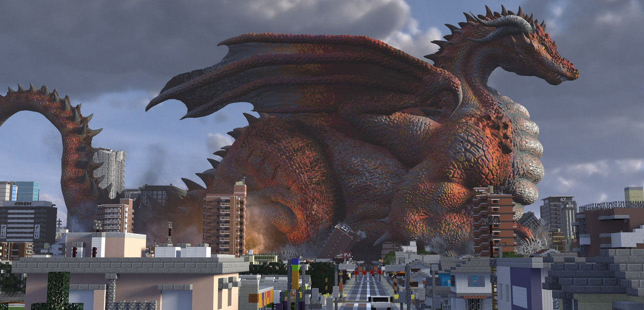 Large collection of my dragon builds renders [Vol. 1]