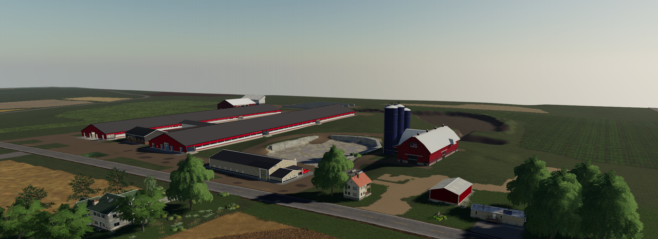 FS22_WEST OAKFIELD WIP MAP FSASMC - WIP project - American style modding