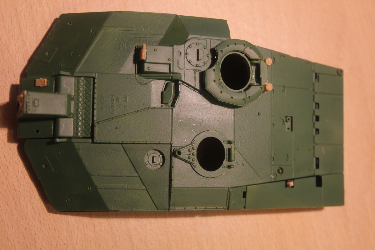 Trumpeter Challenger 2 Desert - Work in Progress - Armour ...