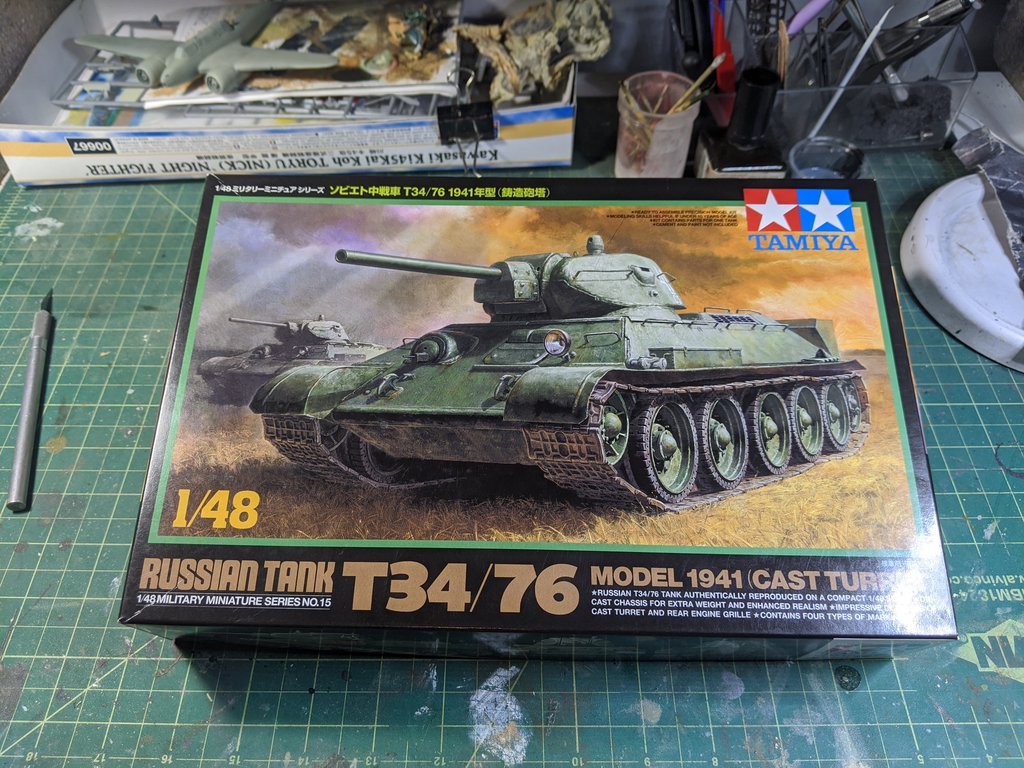 1/48 Tamiya T-34/76 - T-34 Family STGB - Britmodeller.com