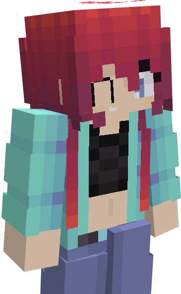 The Aquatic Firelight Minecraft Skin