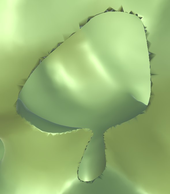 Dark Areas On The Edges Of The Mesh Unity Engine Unity Discussions 2140