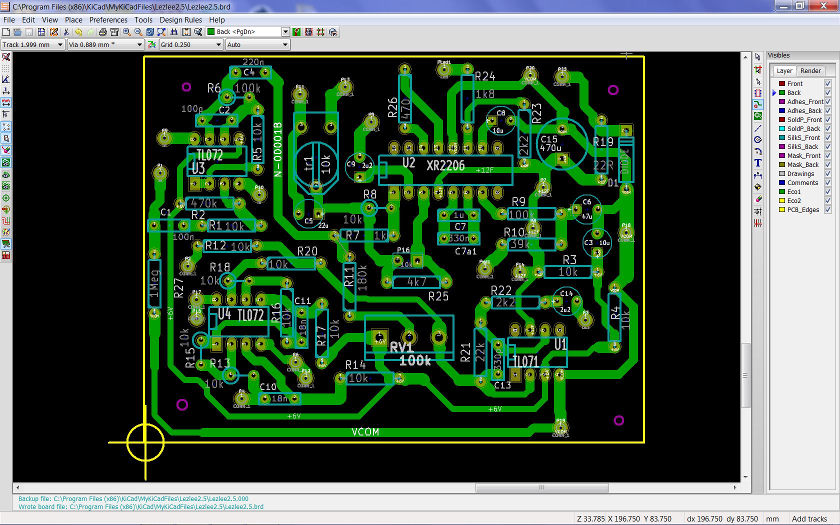 Final Circuit Trks PCB — Postimages