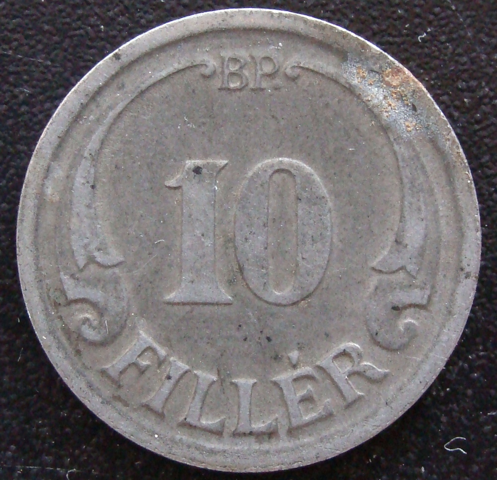 HUN 10 Filler (1942) rev — Postimages