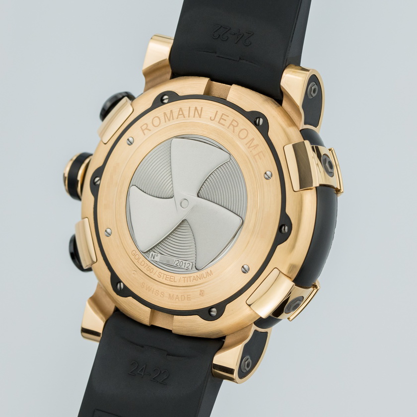 Romain Jerome Titanic DNA Steampunk Chronograph Rose Gold & PVD ref RJ T CH SP 003 01 5 — Postimages