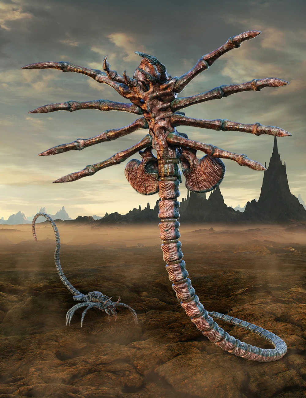 (FILLED 2023-03-29) Mars Spider - Free Daz 3D Models