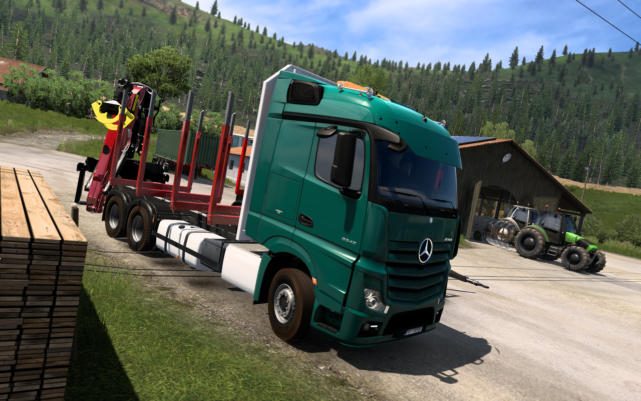 [TEKLIC] MB MP4 Timber chassis - SCS Software