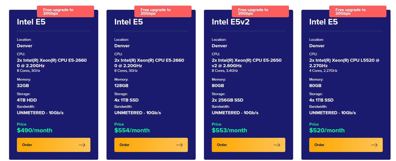 Fdcservers 20gbps Free upgrade. — LowEndTalk