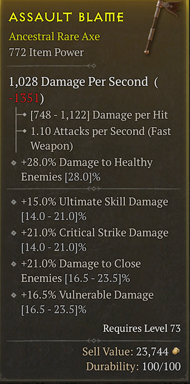 Iso Druid 1hand Axe/mace - Topic - d2jsp