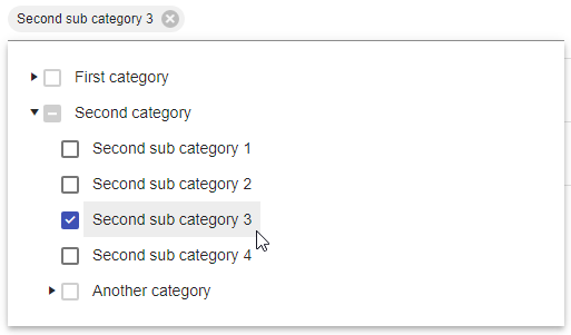 Javascript Kendo Ui Dropdowntree Only One Checkbox Is Checked Stack Overflow