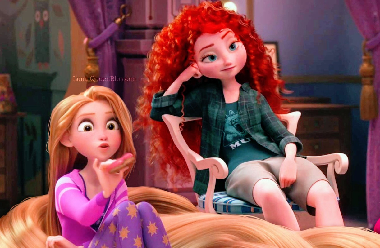 Merida-x-Rapunzel | DeviantArt