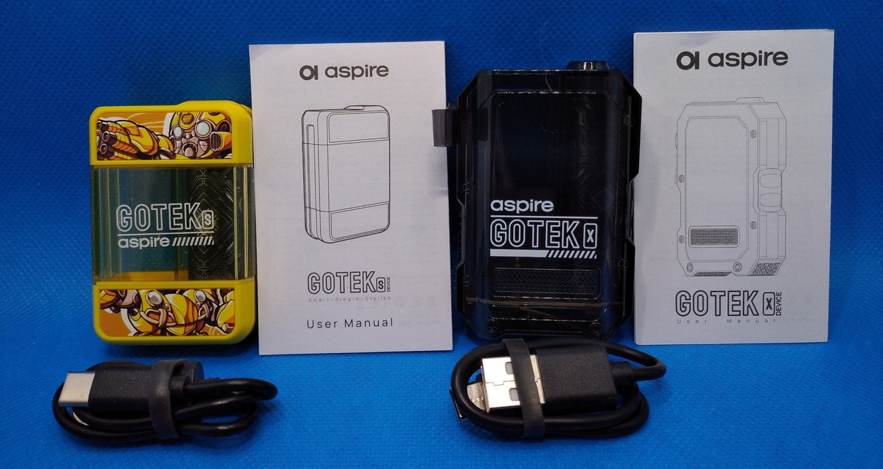 Aspire Gotek S and Gotek X Review By Frenkyou | E-Cigarette Forum