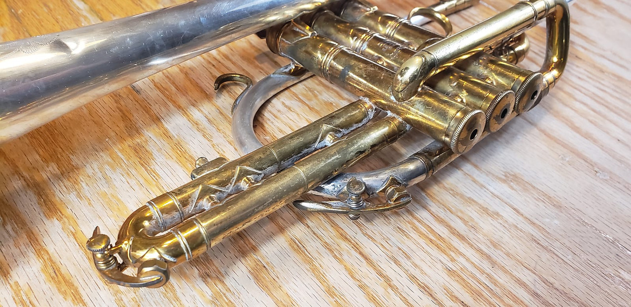King 1950 Master 2 Silversonic cornet sn 319154 (3) — Postimages