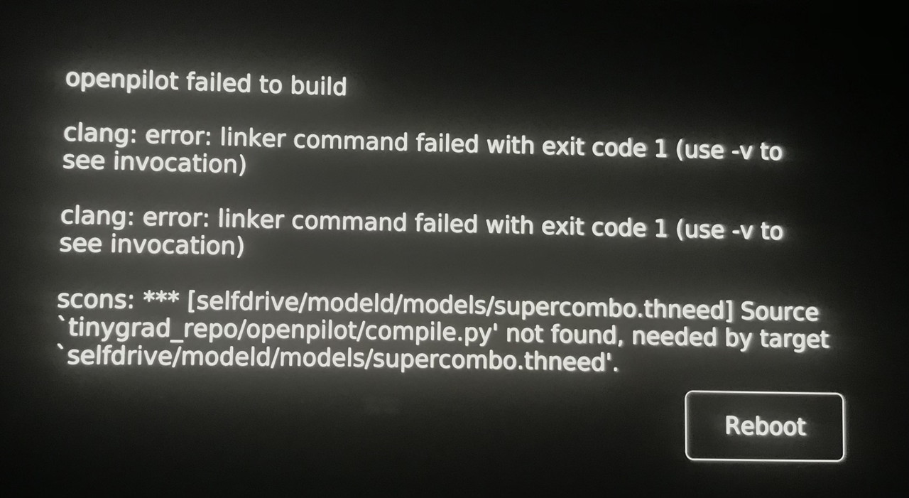openpilot failed to build · Issue #247 · jc01rho-openpilot-BoltEV2019-KoKr/boltpilot · GitHub