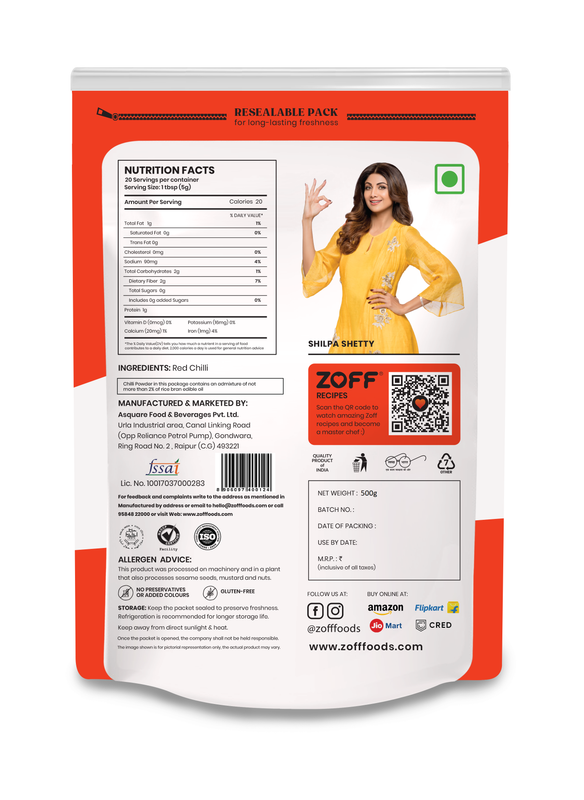 Red Chilli Back 500g — Postimages